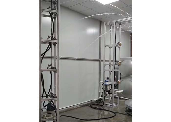 IEC 60529 야외 ESS 시스템 IPX5 EV 충전소 테스트용 물 분사 시험 시스템