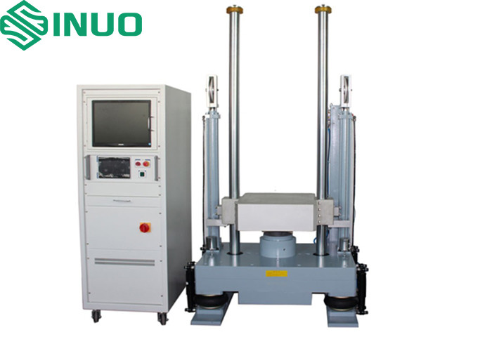 Hydraulic Vertical Shock Test System with Half-Sine Waveform Generator